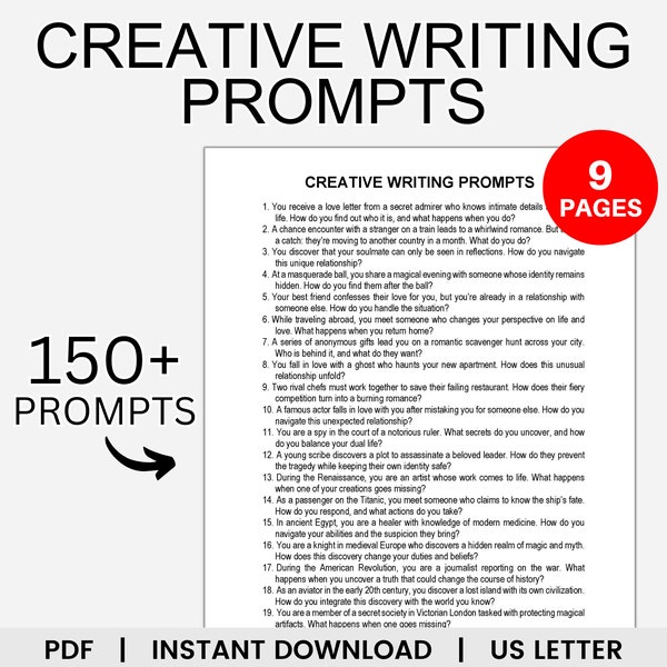 Creative Writing - Etsy