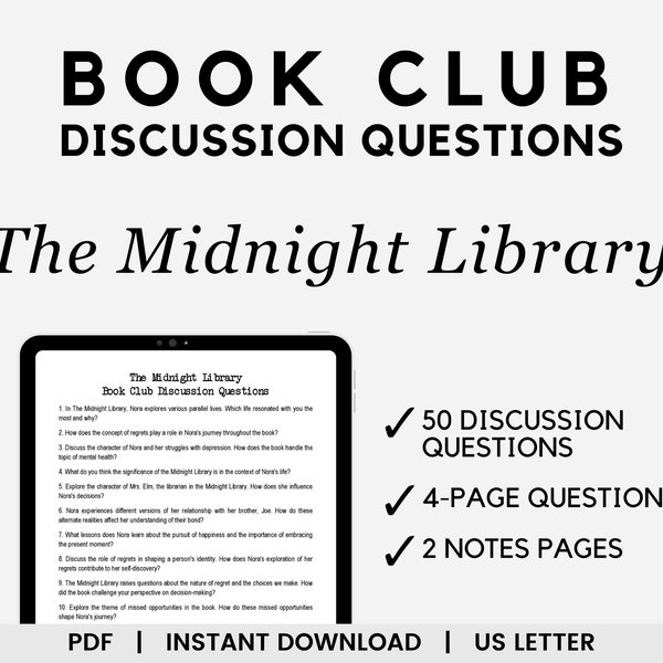 Book Club Guide - Etsy