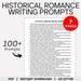 Historical Romance Writing Prompts, Romance Writing Prompts, Historical ...