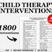 Child Therapy Interventions for Progress Notes Therapeutic - Etsy