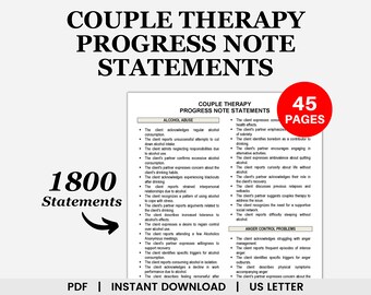 Adolescent Therapy Progress Note Statements, Therapy Progress Notes ...