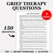 Grief Therapy Questions, Grief Counseling, Grief Disorder, Grief and ...