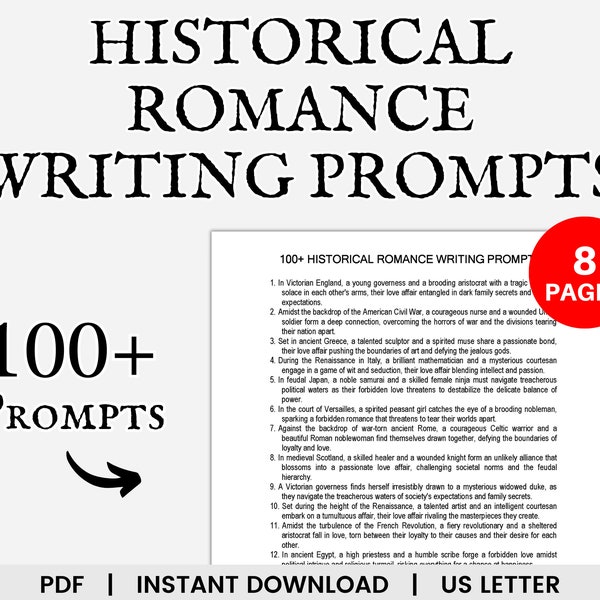 Historical Romance - Etsy