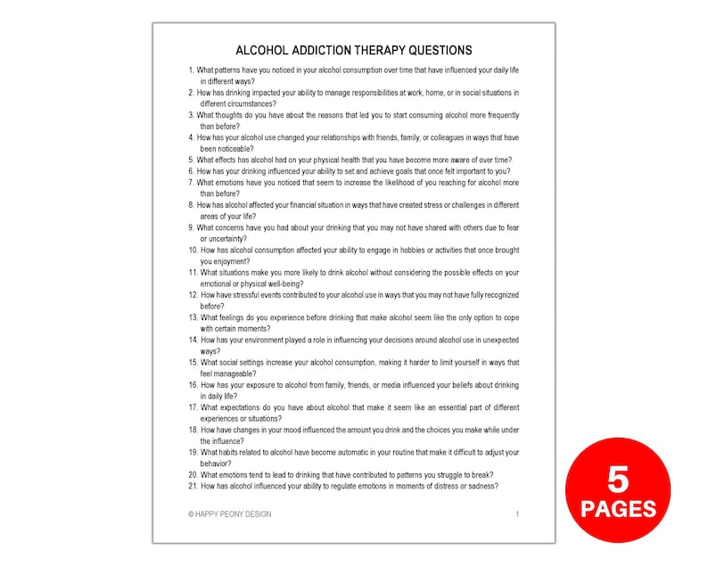 Alcohol Addiction Therapy Questions, Alcohol Use Disorder, Alcohol ...