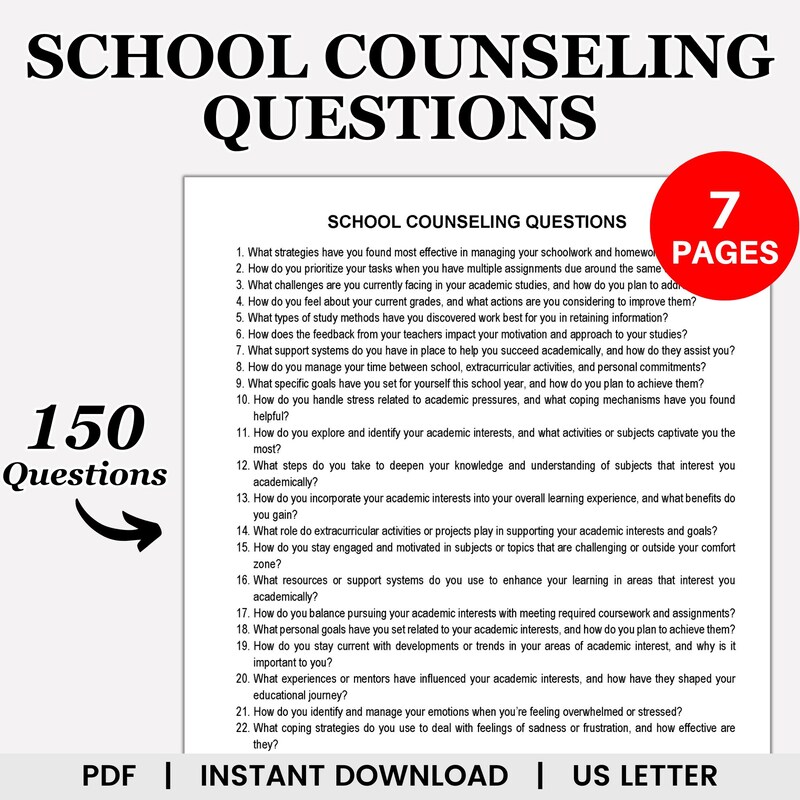 School Counseling - Etsy