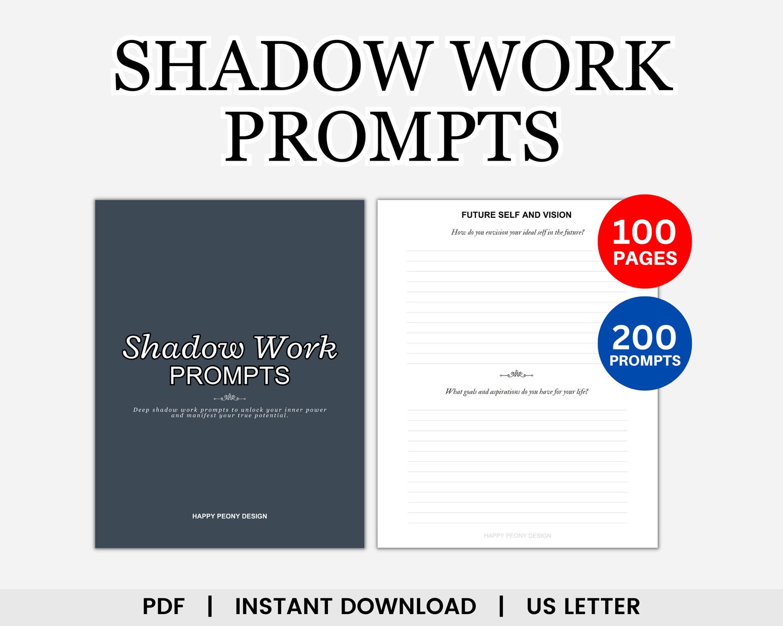 Shadow Work Prompts, Shadow Work Questions, Shadow Work Journal, Shadow ...