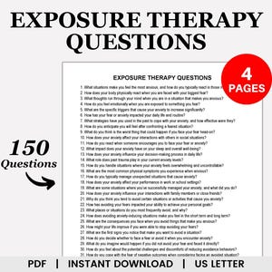 Exposure Therapy Questions, ERP Therapy, Trauma Therapy, Panic Disorder ...