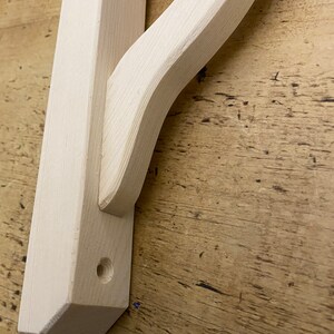 Cottage Style Pine Shelf Brackets (pair) - Etsy