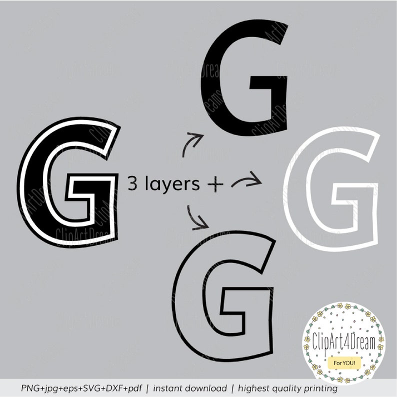 Outline Font SVG Alphabet Clipart Svg Uppercase Lowercase Letter ...