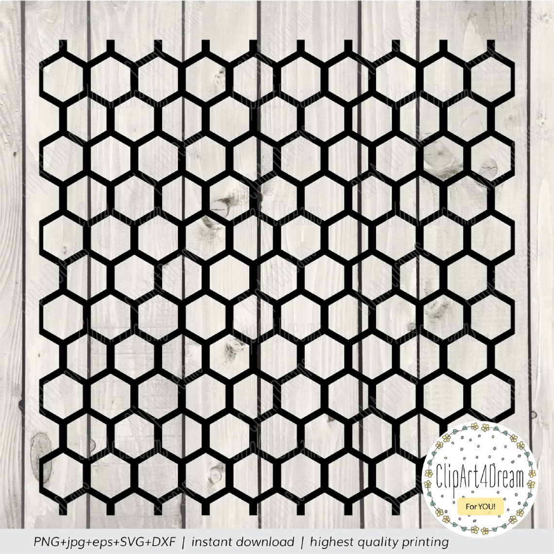 Honeycomb SVG Seamless Honeycomb Pattern Svg Hexagon - Etsy Canada