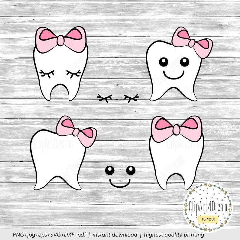 Tooth fairy SVG, Teeth svg, Tooth fairy outline bag Girl svg dental ...
