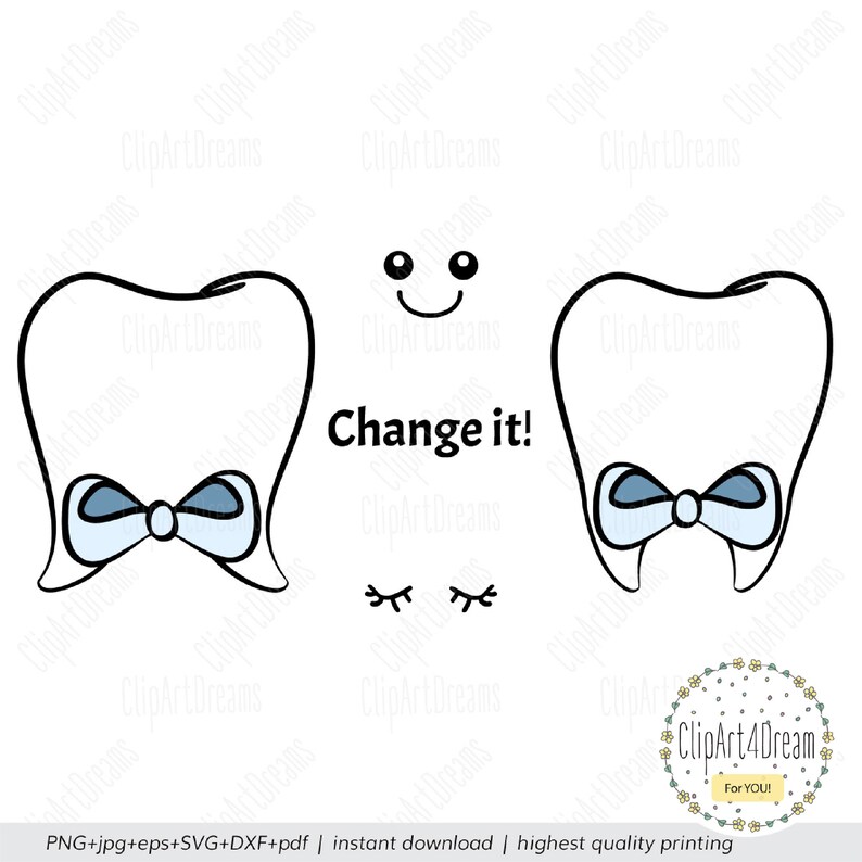 Tooth fairy SVG, Teeth svg, Tooth fairy outline bag Boy svg dental bags ...