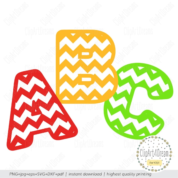 Chevron Clipart - Etsy