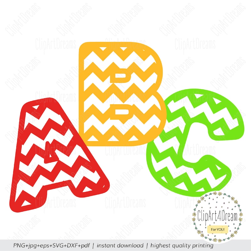 Chevron Clipart - Etsy