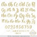 Gold Glitter Alphabet, Glitter Letters, Gold Glitter Sparkle Alphabet ...