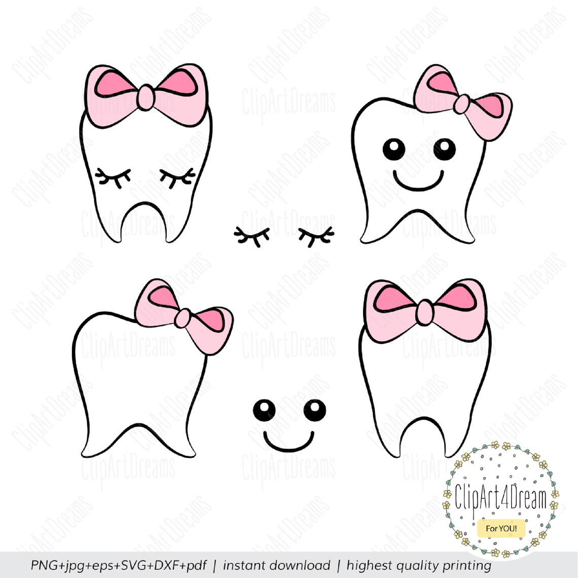 Tooth fairy SVG, Teeth svg, Tooth fairy outline bag Girl svg dental ...