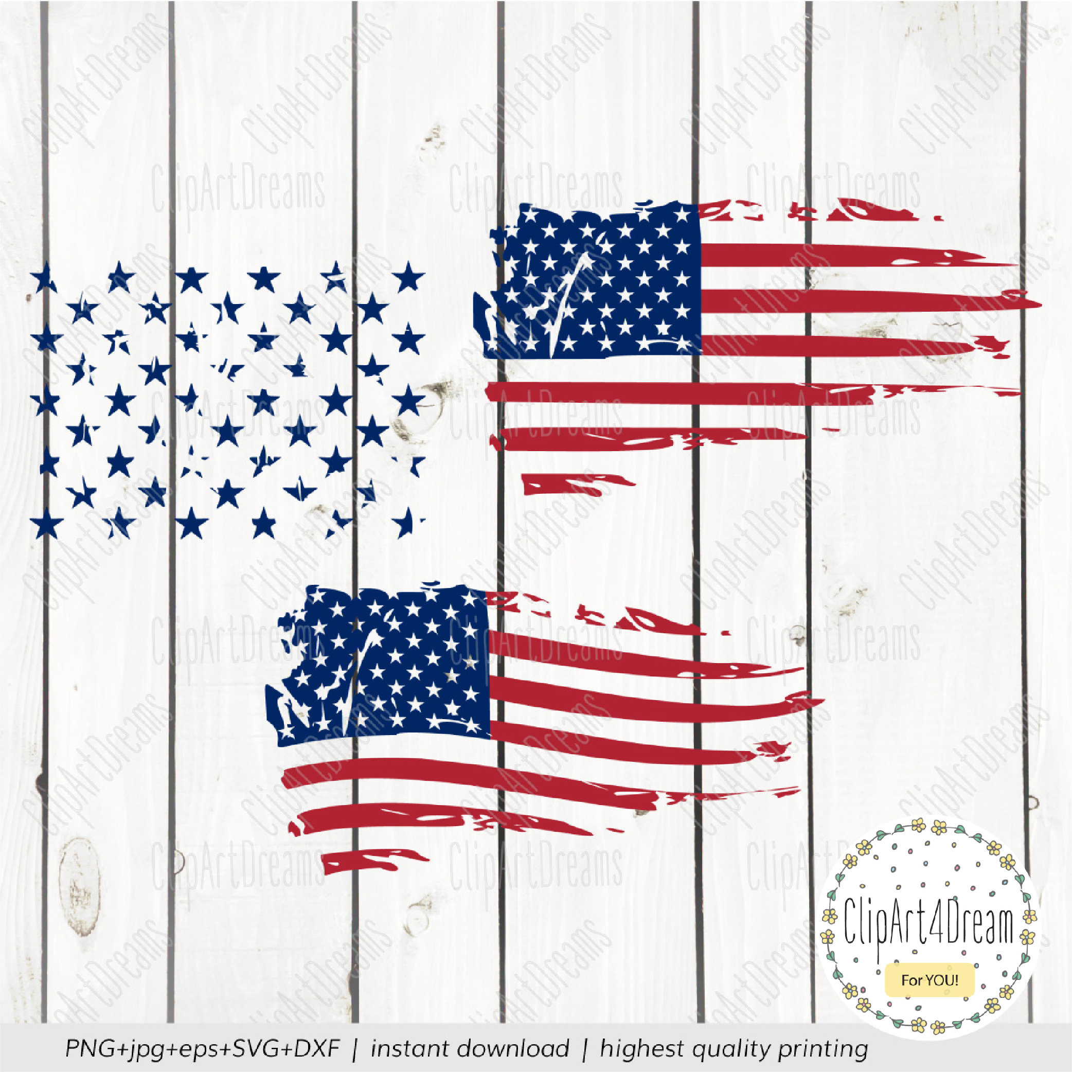 Distressed American Flag SVG, America Cutting File Patriotic United ...