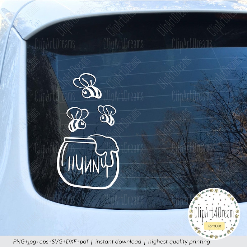 Bee Svg, Honey Pot Svg, Winnie the Pooh SVG, Hunny Winnie the Pooh Bear ...