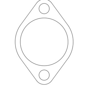 BMW M50 M52 M54 Exhaust Manifold Flange DXF File - Etsy