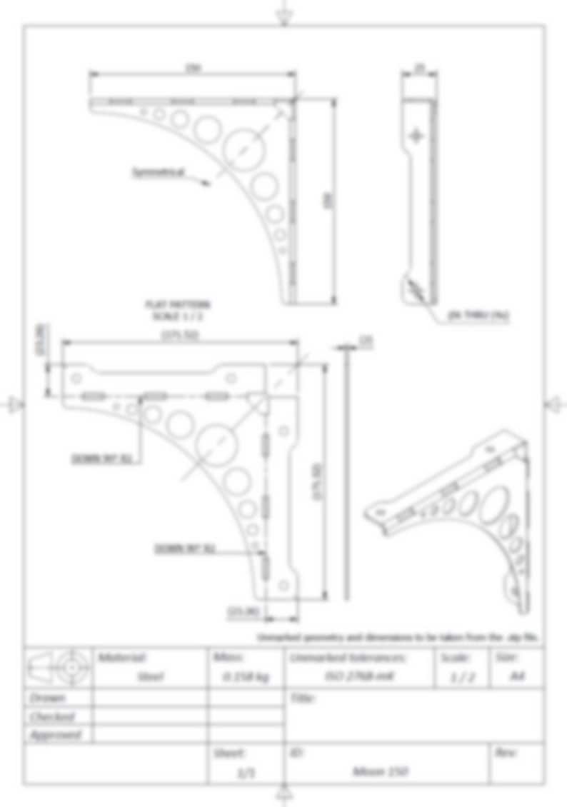 Shelf Brackets DXF, PDF, STP Production Files - Etsy