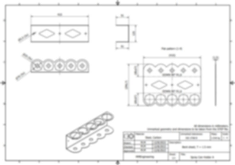 Aerosol Spray Can Holder DXF, PDF, STP Production Files - Etsy