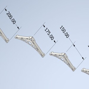 Shelf Brackets DXF, PDF, STP Production Files - Etsy