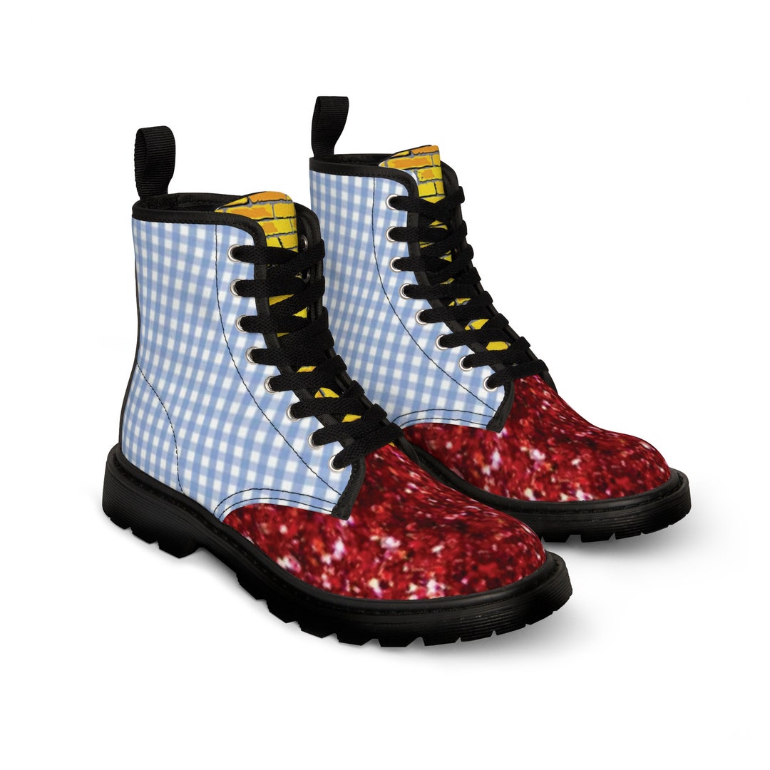 Wizard of Oz Women's Canvas Boots - Etsy