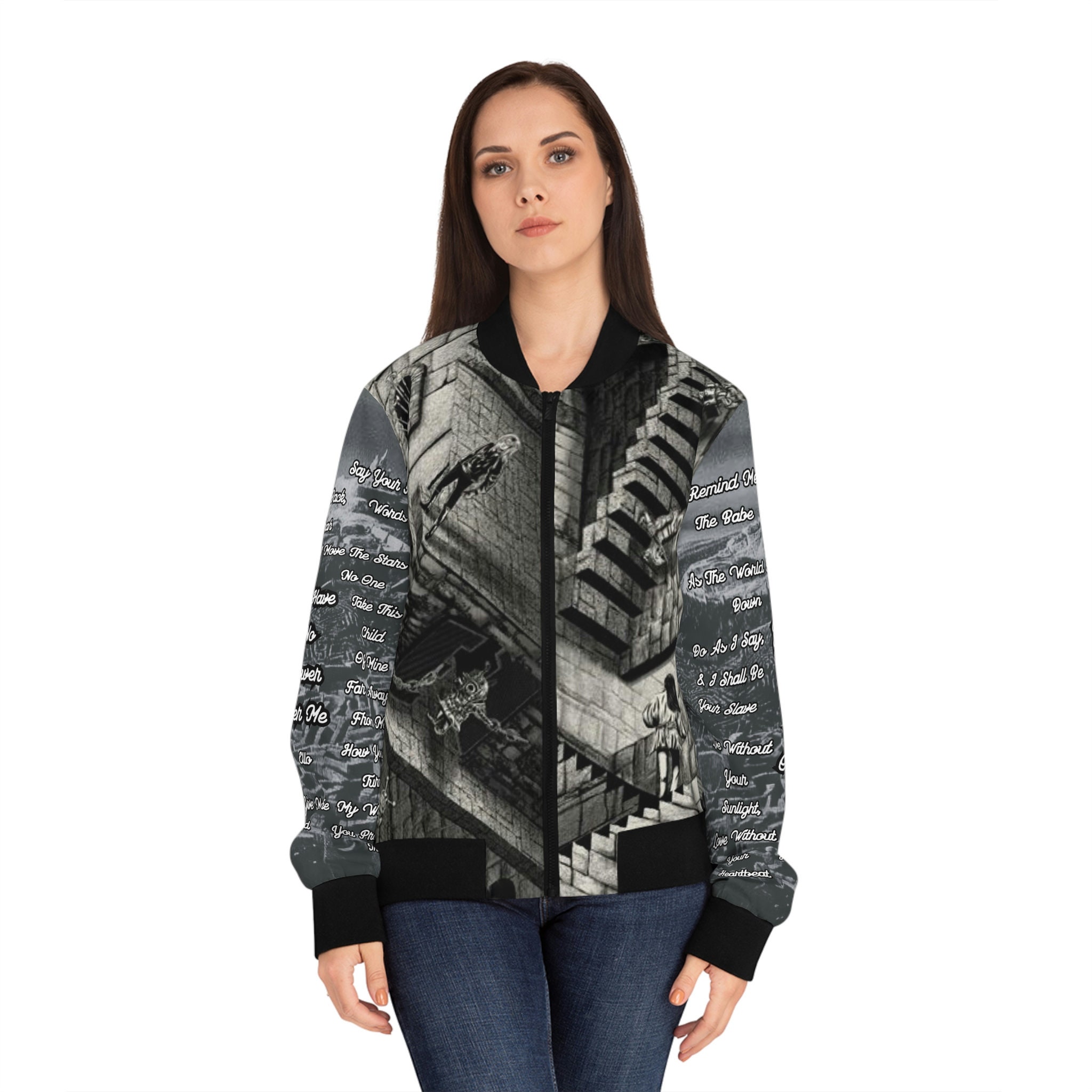 Labyrinth the Movie Women's Bomber Jacket sold by Imperious Julie | SKU ...