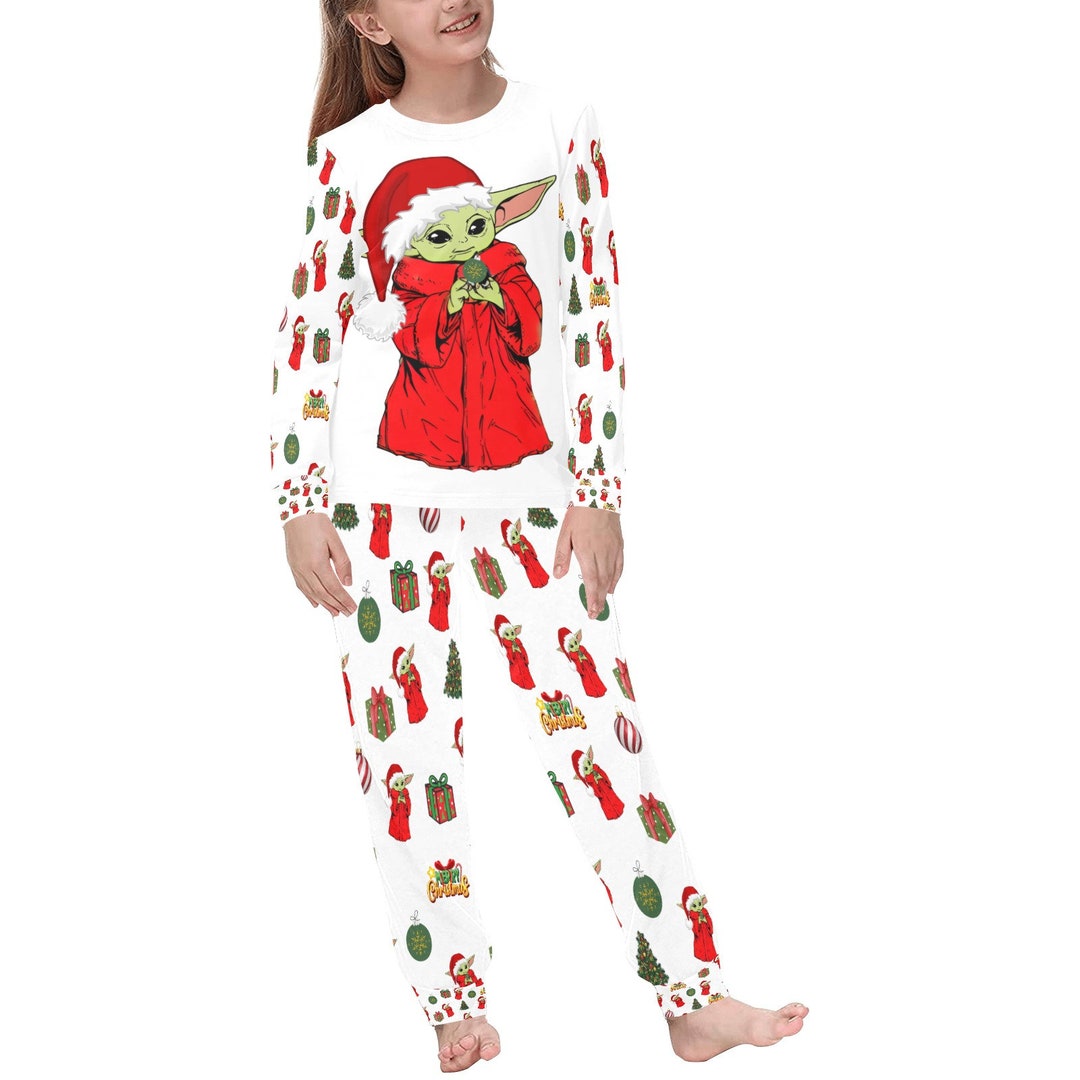 Grogu Baby Yoda Santa Claus Christmas Print on Demand - Etsy