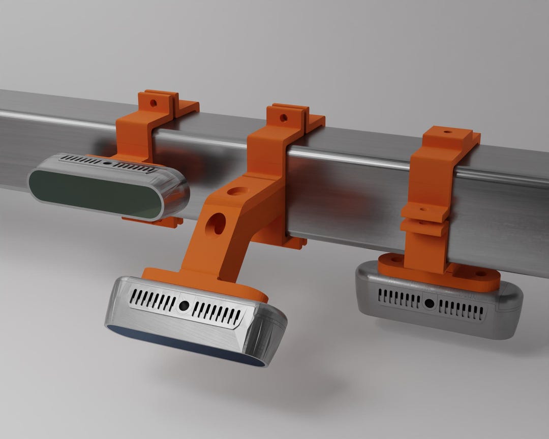Intel Realsense Square Beam Mount 3D Print Model - Etsy