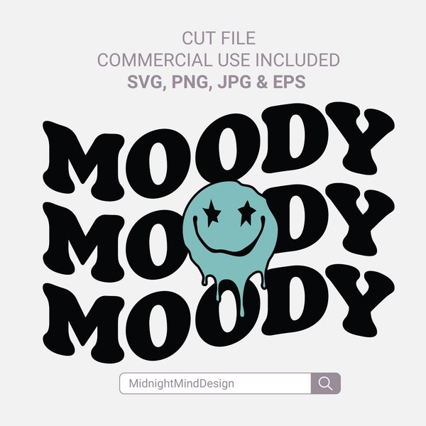 Smiley Face Drip Svg - Etsy