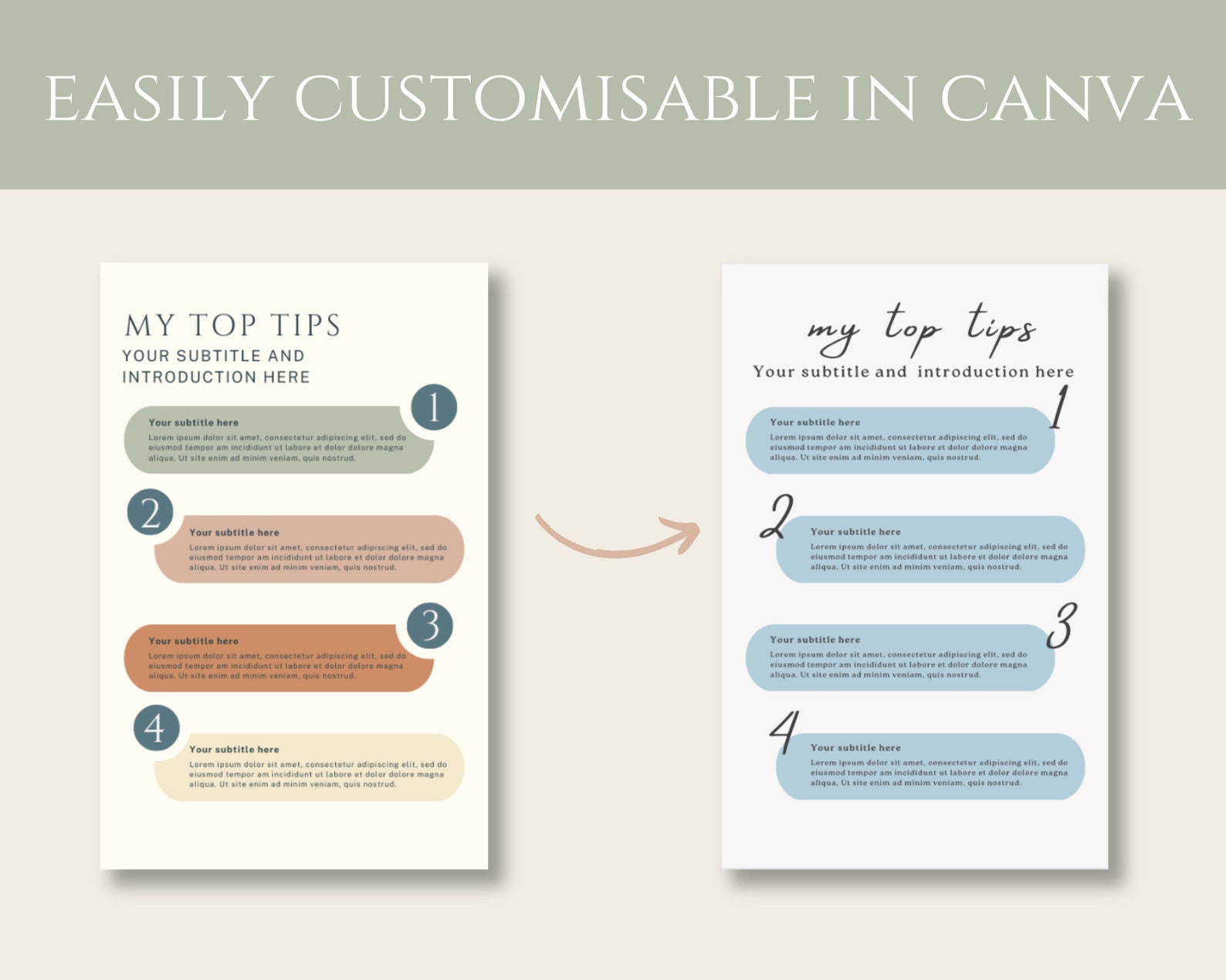 Ebook Template Canva | Minimalist Pastel Workbook | Course Creator ...