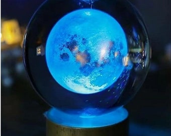 Moon Lamp Crystal - Etsy