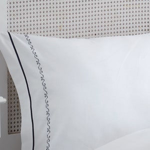 Luxury Embroidered Duvet Cover for Your Bedroom. 100% Organic Cotton ...
