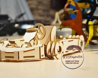 Laser Cut Wooden Model Cactus Cdr Dxf Svg Ai File - Etsy