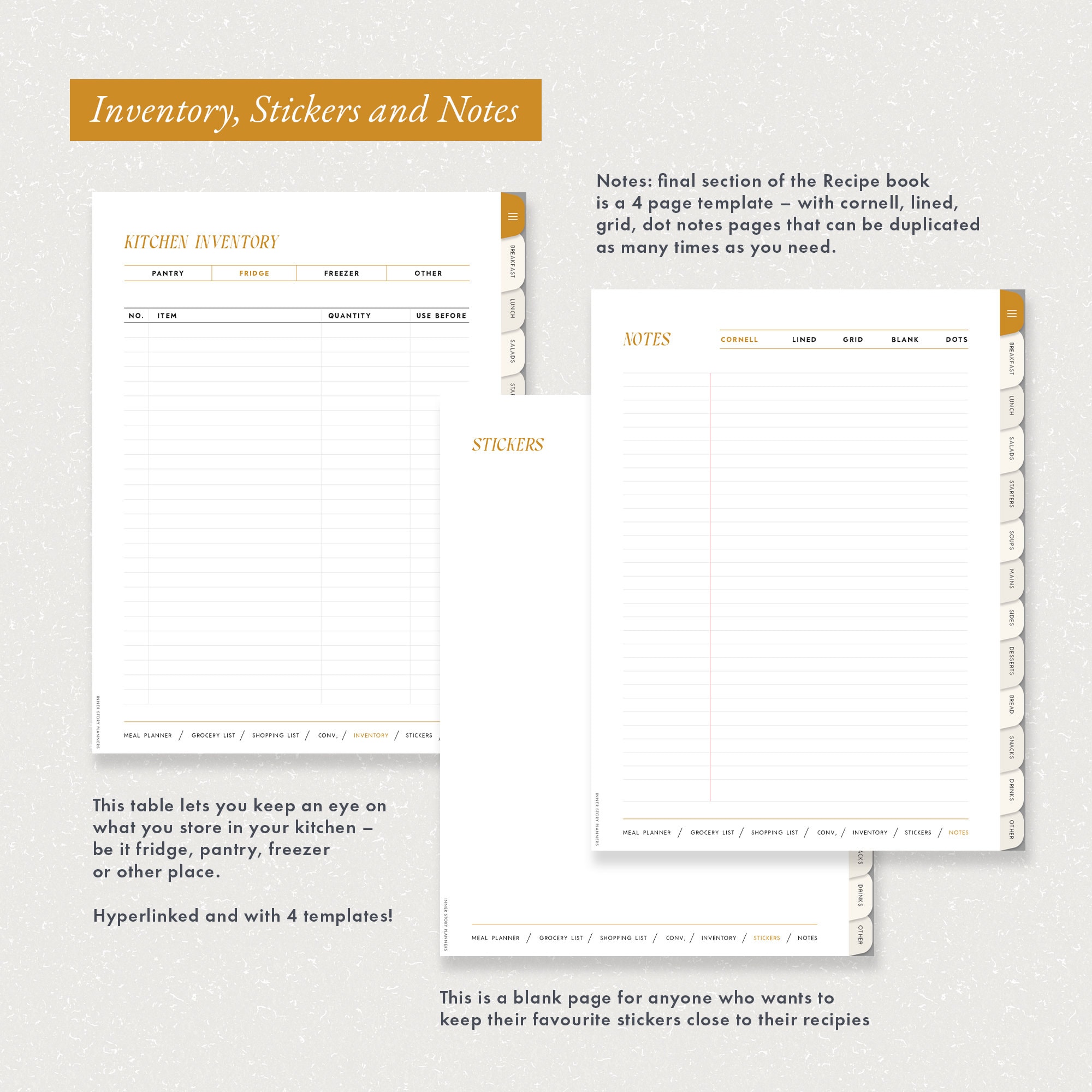 Digital Recipe Book: Goodnotes, Notability iPad Planner (PDF) - Etsy