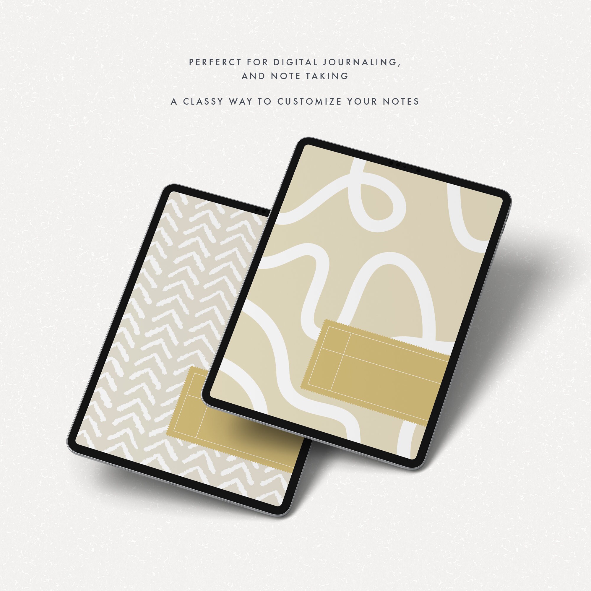 10 Digital Notebook Covers With Bold Graphic Patterns, Aesthetic ...