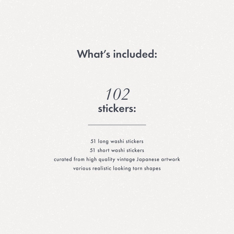 Japanese Vintage Washi Tape Stickers: Oriental Art (digital Download ...