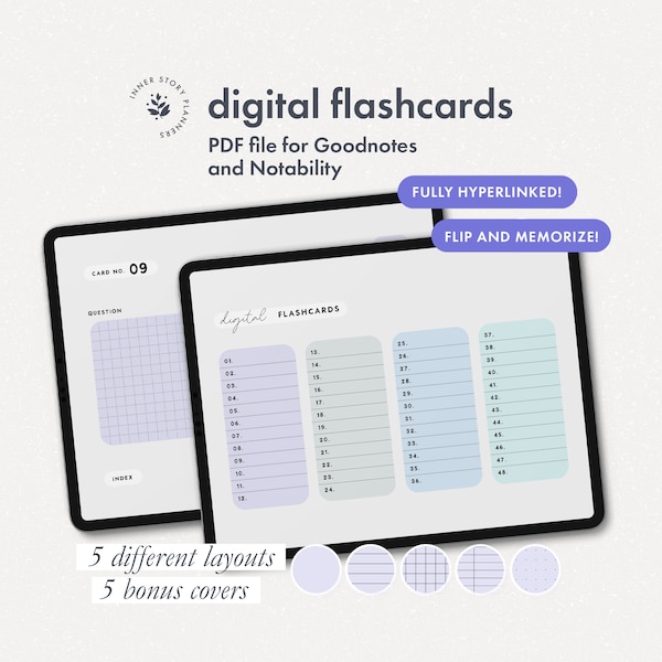 Flash Cards - Etsy