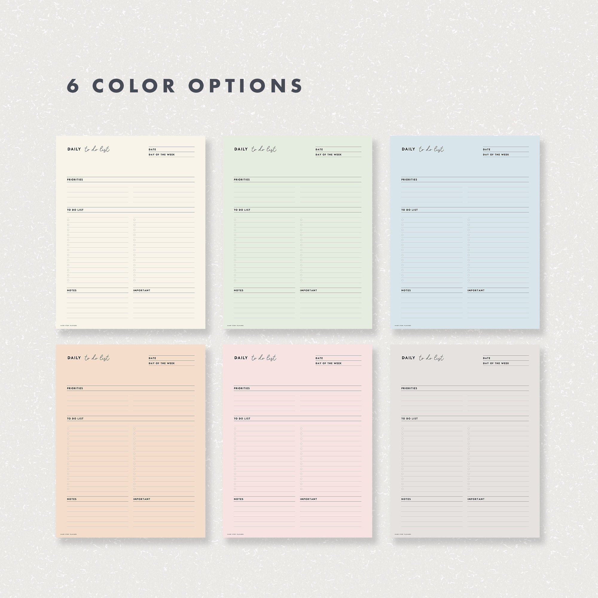 Digital to Do List Goodnotes Template, Minimalist to Do List Page ...