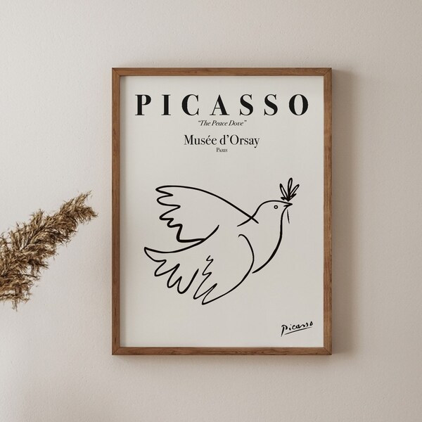 Picasso Line Drawing - Etsy