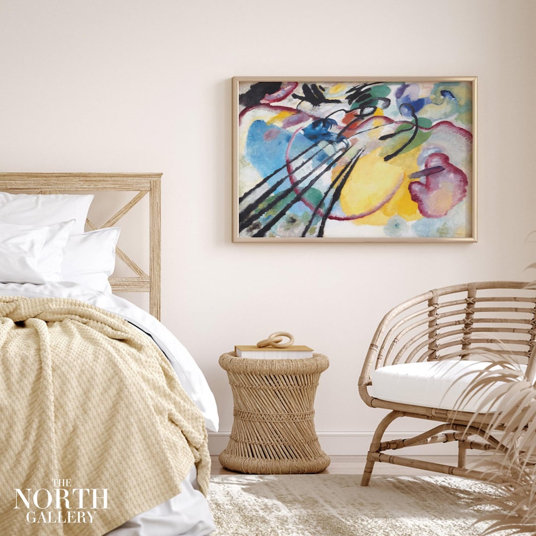 Vasily Kandinsky Improvisation 26 Rowing 1902 Poster - Abstract ...