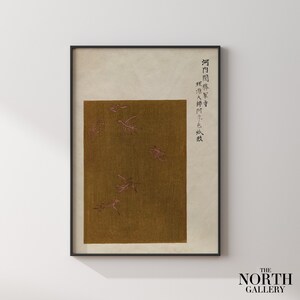 Taguchi Tomoki Poster Print, Bird Art Print, Vintage Japanese Decor ...
