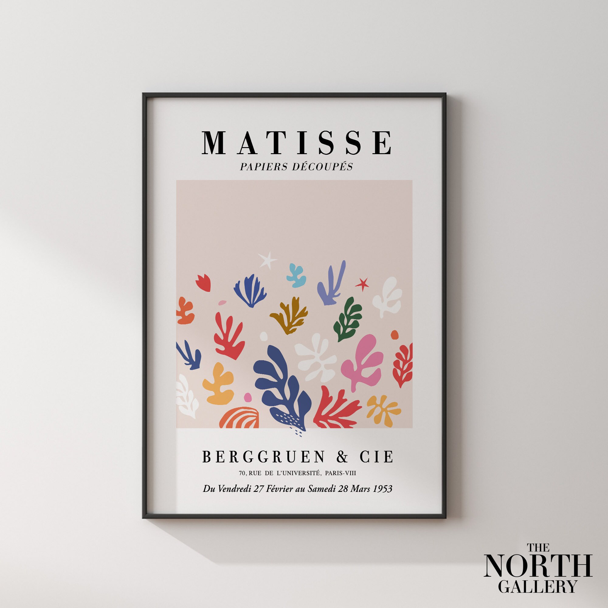 Matisse Exhibition Poster, Gallery Wall Set, Matisse Museum Print ...