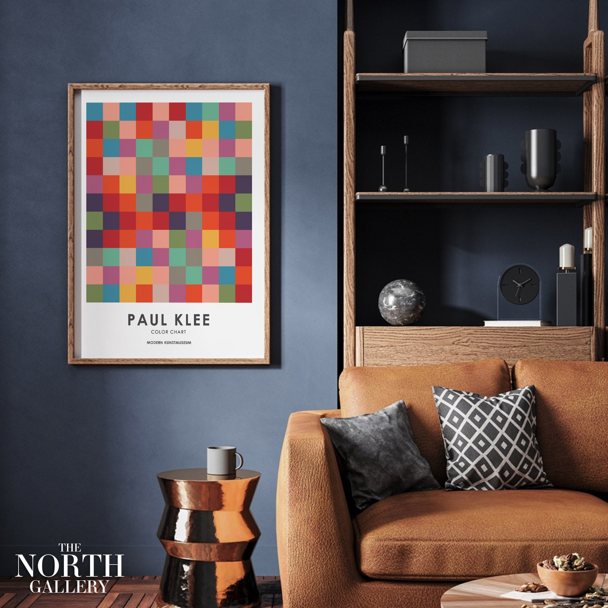 Paul Klee Exhibition Poster, Color Chart, Paul Klee Art Print ...