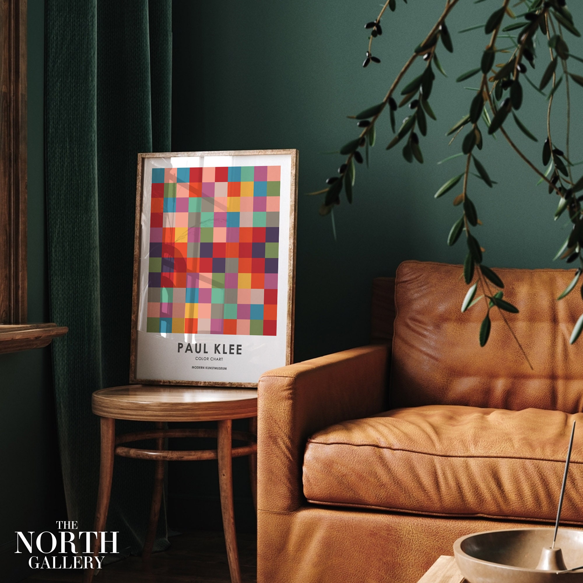 Paul Klee Exhibition Poster, Color Chart, Paul Klee Art Print ...