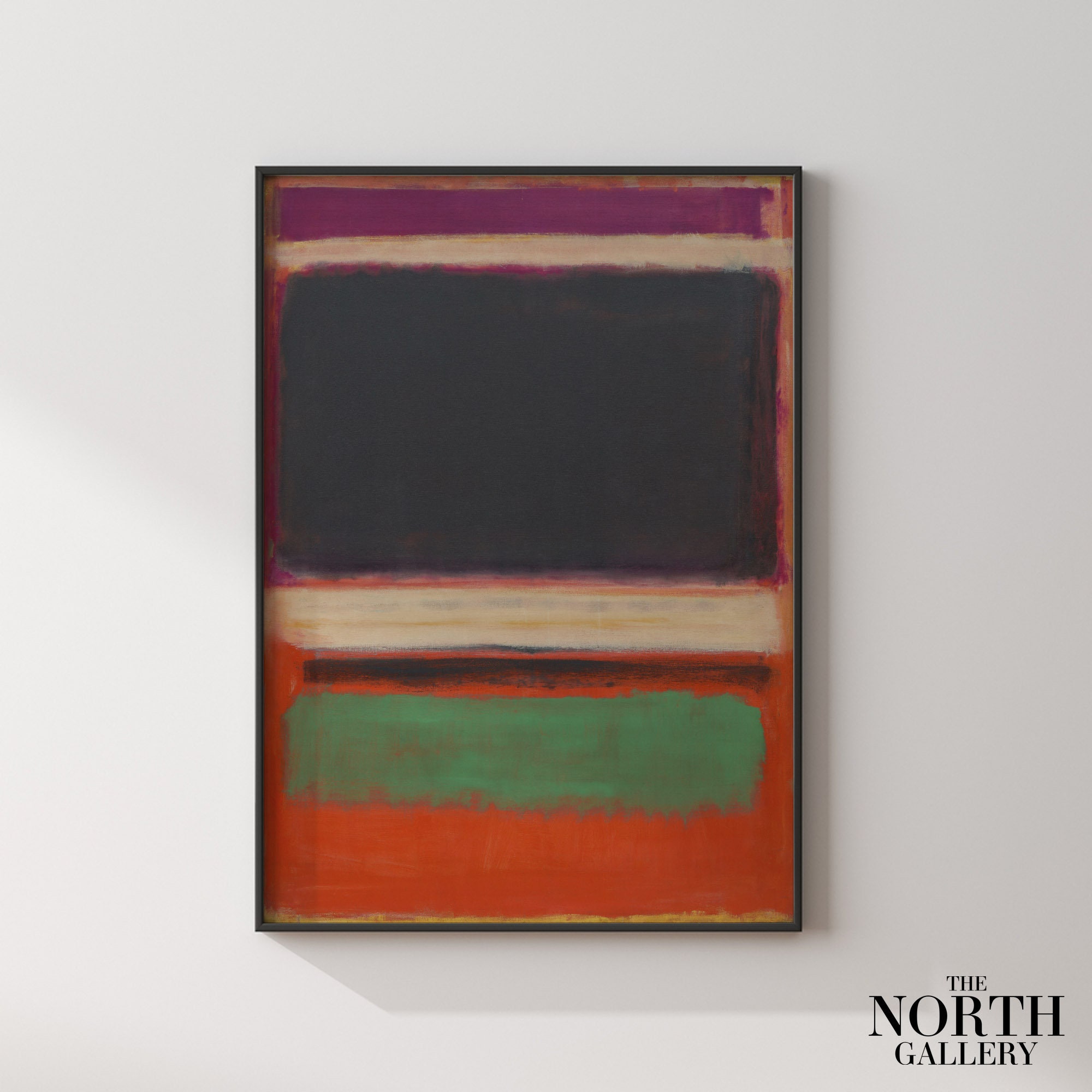 Rothko Painting, Modern Wall Decor, Rothko Reproduction Poster ...