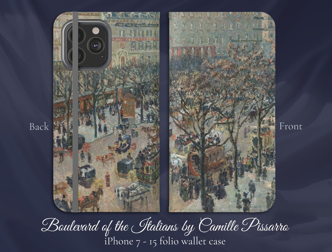 Paris Boulevard by Pissarro, Classic French Impressionist Fine Art ...