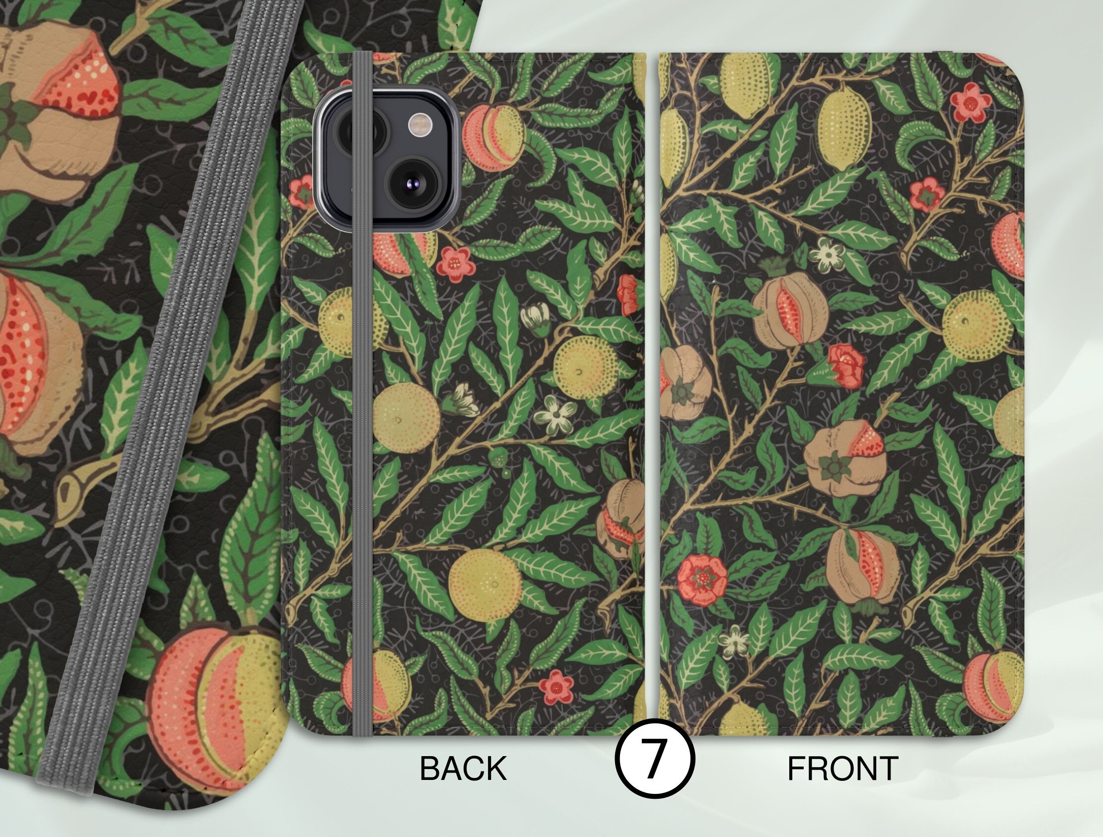 William Morris Selection of 8 Vintage Patterns, SAMSUNG GALAXY Model S8 ...