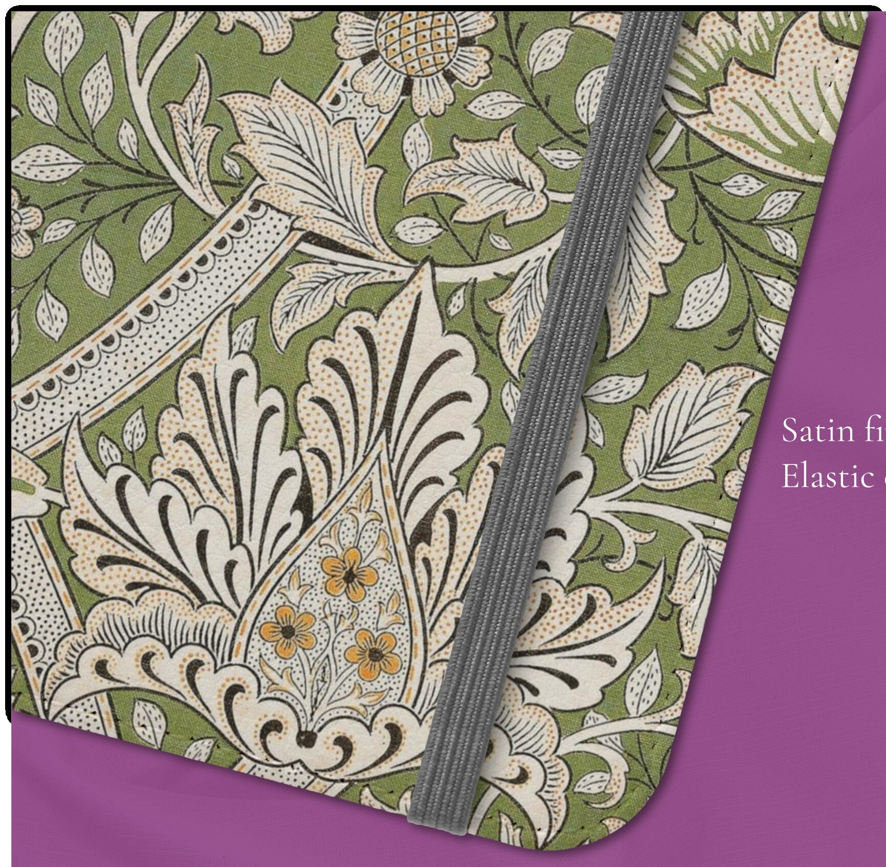 William Morris Windrush Art Nouveau Classic Floral Design, iPhone Flip ...